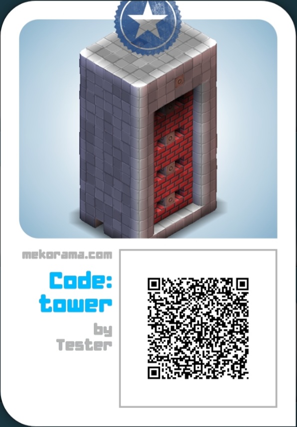 Code: tower | Mekorama forum